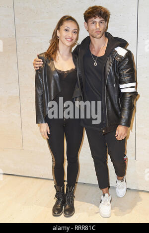 Natalia Garcia, Sergio Carvajal attends to TechnoGym inauguration at ...