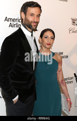 LOS ANGELES - FEB 24: Kathy Xydis at the Elton John Oscar Viewing Party ...