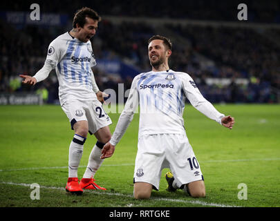 Everton's Gylfi Sigurdsson during the Premier League match at Goodison ...