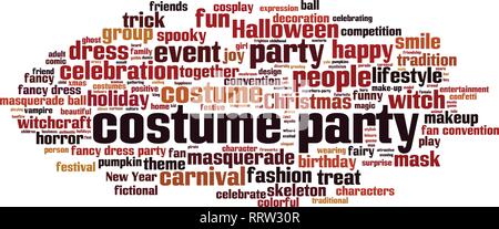 Cosplay word cloud concept. Vector illustration Stock Vector Image ...