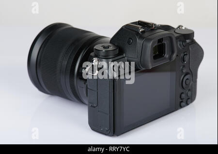 Cmos Camera sensor on back body and battery Stock Photo - Alamy