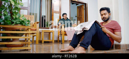 VIJAY SUPERUM POURNAMIYUM, from left: Aishwarya Lekshmi, Renji Panicker ...