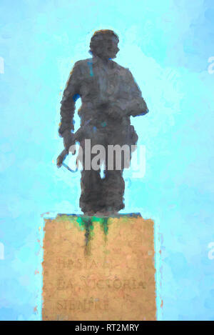 Statue of Che Guevara at Santa Clara Stock Photo - Alamy