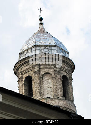 Ravenna, Italy - July 29, 2016: The interior of the ancient buildings ...