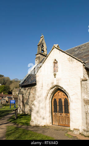 St Michaels Church Tintern Parva in the Wye Valley Monmouthshire South ...