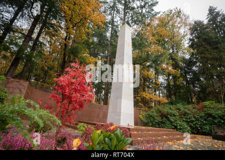 Russian field of honor at the Rusthof Amersfoort Crematorium and ...