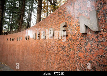 Russian field of honor at the Rusthof Amersfoort Crematorium and ...
