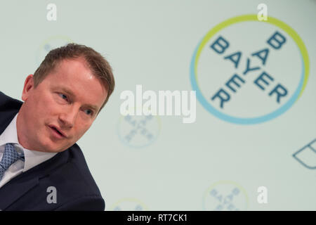 Bayer AG board member Wolfgang Nickl is pictured at the Financial News ...