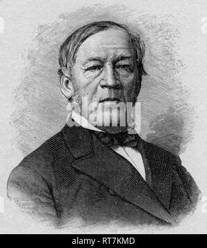 Georg Waitz, 1813-1886, German law historian and medievalist ...