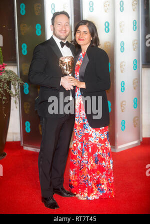 Rodney Rothman at the 72nd British Academy Film Awards, After Party ...