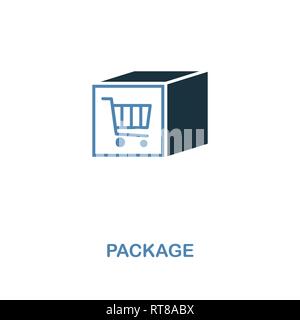 Packaging icon. Monochrome style design from logistics delivery ...