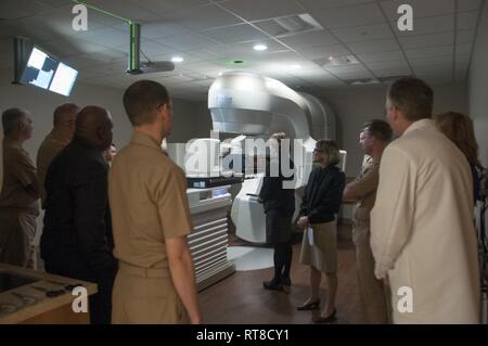 Portsmouth, Va. Radiation Oncology Division leadership and command ...