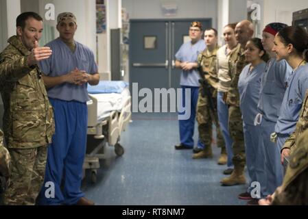 Air Commodore David Arthurton participates in a “Path of the Patient ...