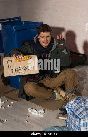 Man hand holding social inscription Stock Photo - Alamy