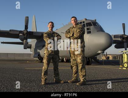 The 43rd Electronic Combat Squadron (ECS) took its final flight in the EC-130H Compass Call ...