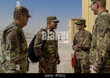 (From left) Maj. Gen. Terry Wolff commander of 1st Armored Division, Lt ...