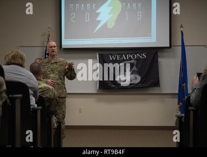 Col. Michael Miller, 2nd Bomb Wing commander, and Airman 1st Class ...