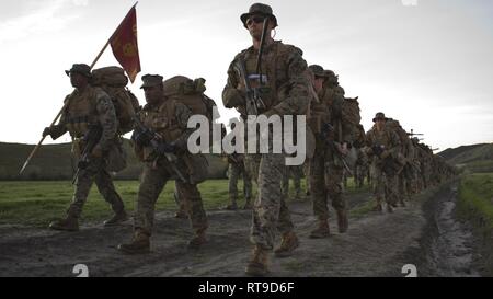 U.S. Marine Corps Capt. Kyle Kavanagh, an infantry officer with 1st ...