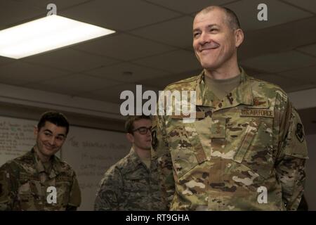 Air Force Lt. Gen. Tom Bussiere, Commander of Alaskan North American ...