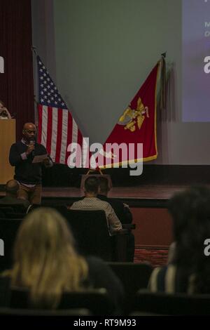 U.S. Marine Corps Col. Che Bolden, left, Chief Distribution Officer for ...
