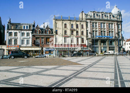 Republic square, Tourcoing, Nord, France Stock Photo - Alamy