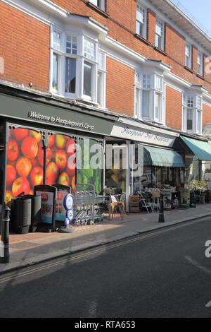 High Street, Hurstpierpoint, West Sussex, England, United Kingdom Stock ...
