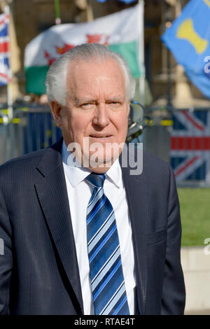 Peter Hain former Labour MP speaking on stage at Hay Festival 2015 ...