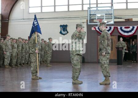 CAMBRIDGE, Mass. - Members of C Company 1-181st Infantry Regiment ...