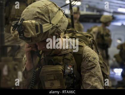 U.S. Marines with Alpha Company, Radio Reconnaissance Platoon, 1st ...