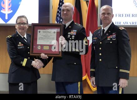 U.S. Army Col. Patrick Sullivan, commander of the 20th Engineer Brigade ...