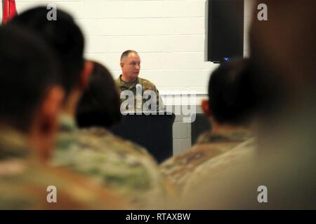 Col. Robert Hughes, commander, 44th Infantry Brigade Combat Team ...