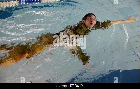 Spc. Vanessa Iturri, Landstuhl Regional Medical Center, competing in ...