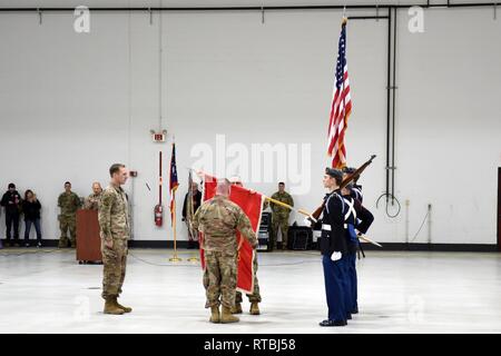 Lt. Col. Kevin Bigenho, commander of the 983rd Engineer Battalion, and ...