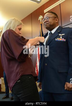 Lt. Col. Alvin Bradford, 507th Medical Squadron commander, promotes to ...