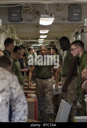 Sergeant Major Jamal Cook, Sergeant Major, Combat Logistics Battalion ...