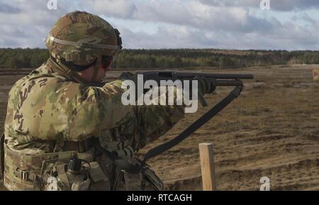 3rd Battalion 66th Armored Regiment conduct combined arms exercises (U ...