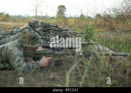 Mk.13 MOD 5 sniper rifle Stock Photo - Alamy