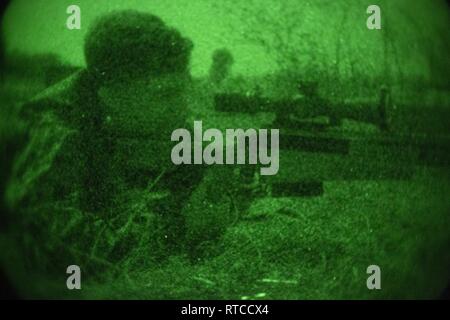 Mk.13 MOD 5 sniper rifle Stock Photo - Alamy