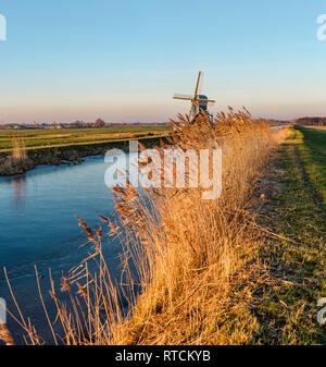 Smockmill called Geremolen or De Blauwe Wip, Hazerswoude Dorp, Zuid ...