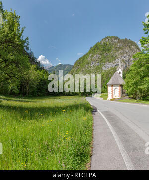 Little church at the Loiblpass strasse, Ferlach, Österreich Austria ...