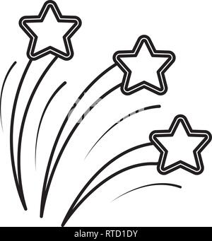 splash of stars icon vector illustration design Stock Vector Image ...