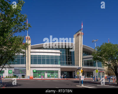 Entrance to Chinook Centre shopping mall on June 5, 2016 in Calgary ...