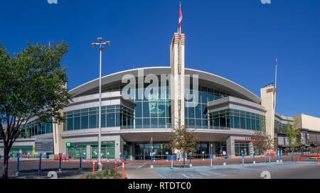 Entrance to Chinook Centre shopping mall on June 5, 2016 in Calgary ...
