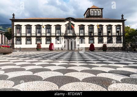 Town Hall at Funchal, Madeira Stock Photo - Alamy