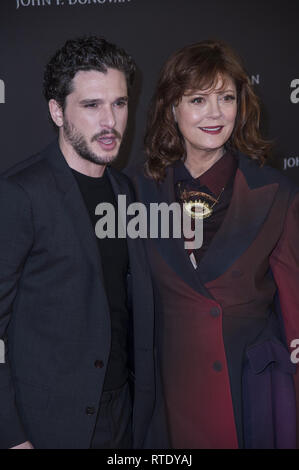 Kit Harington and Susan Sarandon seen during the premier of Ma vie avec ...