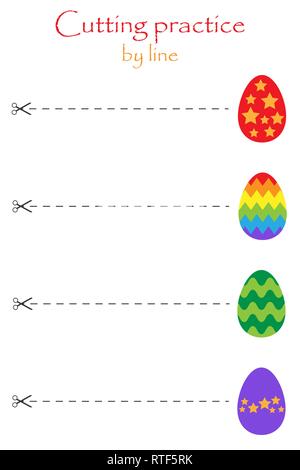 Puzzle Easter eggs in vector format Stock Vector Image & Art - Alamy