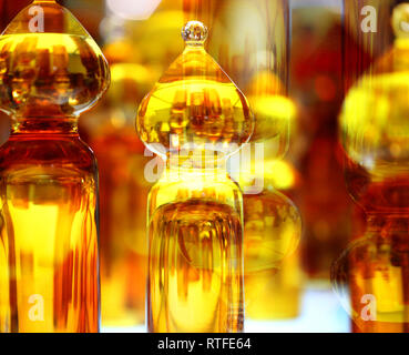 Spiritual altar, natural stones, flower wreath, flower Stock Photo - Alamy