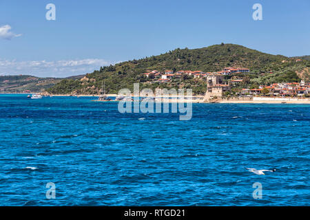 Ouranoupoli, Ouranopolis, Central Macedonia, Chalkidiki, Greece Stock ...