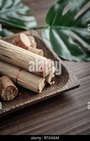 Bendi - coconut with sugar wrapped in Banana leaf, traditional sweet ...