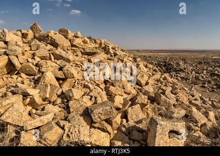 Rehovot ha Negev, Roman dead city, Negev desert, Israel Stock Photo - Alamy